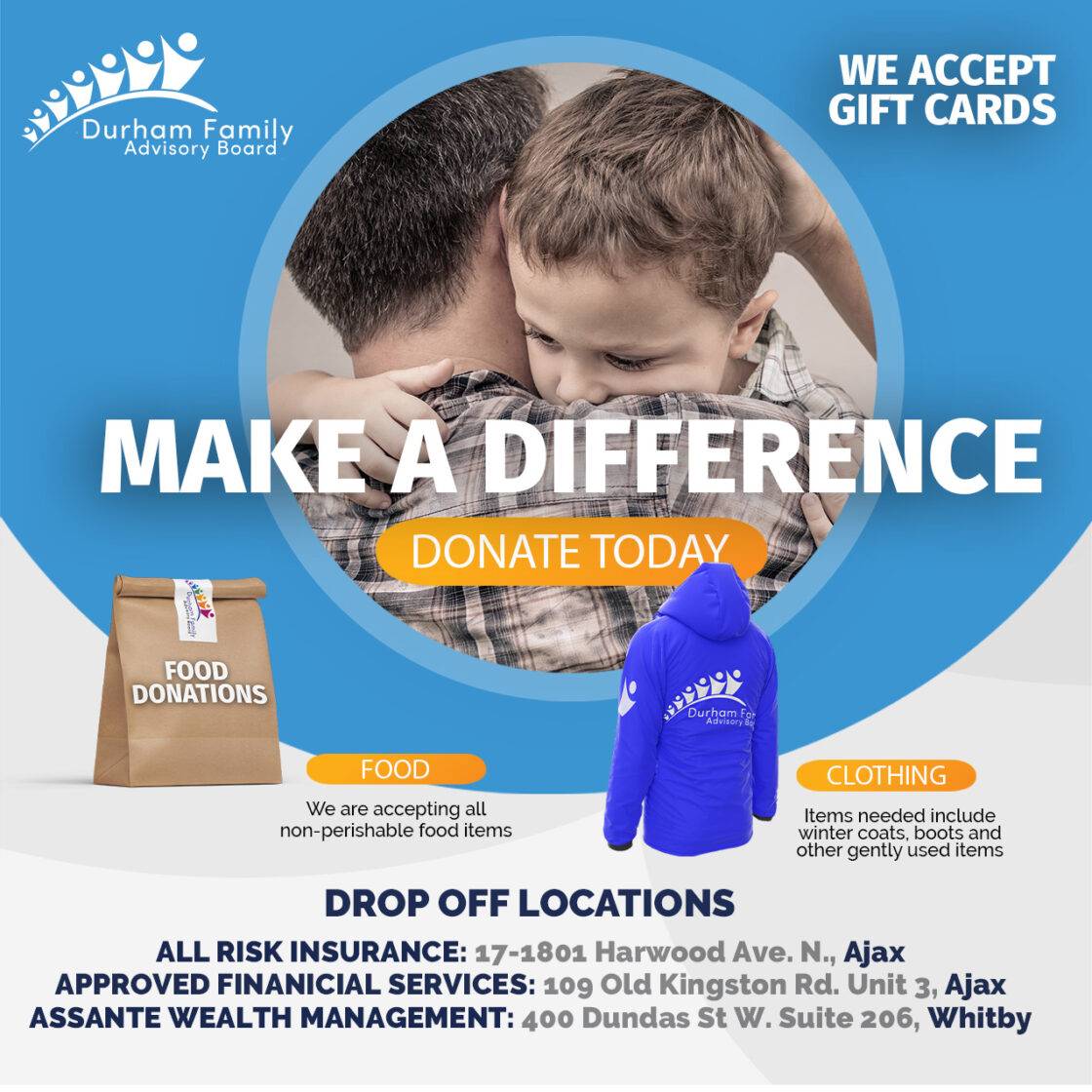 How Can We Help? | Durham Family Advisory Board